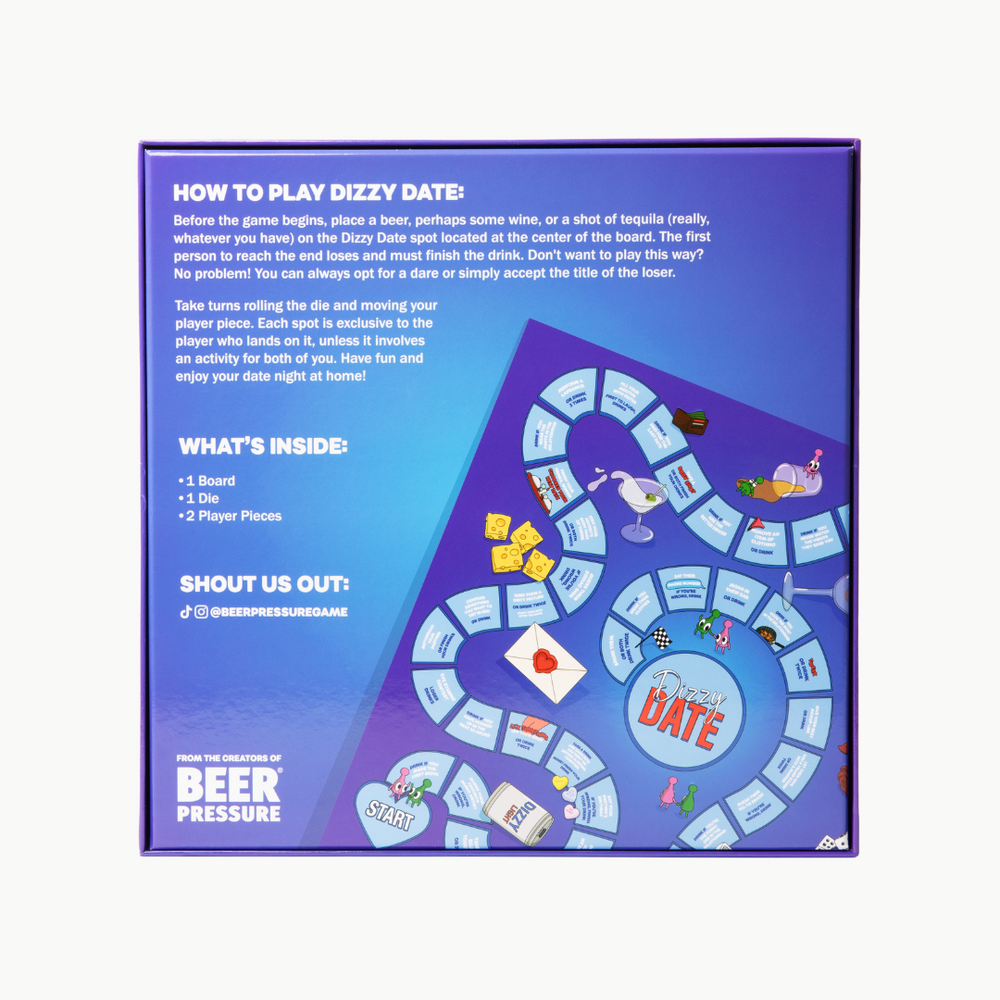 Dizzy Date Board Game - The Board Game for Couples, Date Nights, Game ...