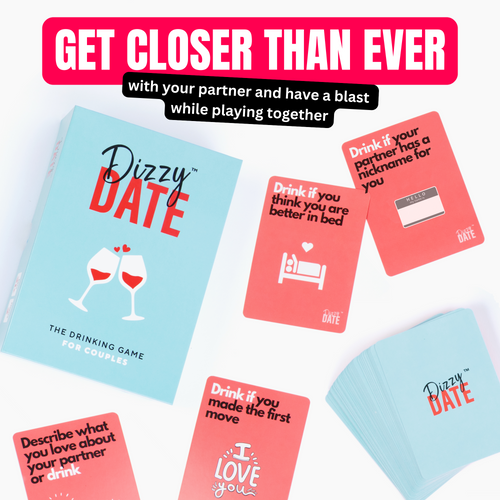 Dizzy Date - The Card Game for Couples, Date Nights, Game Nights, and ...