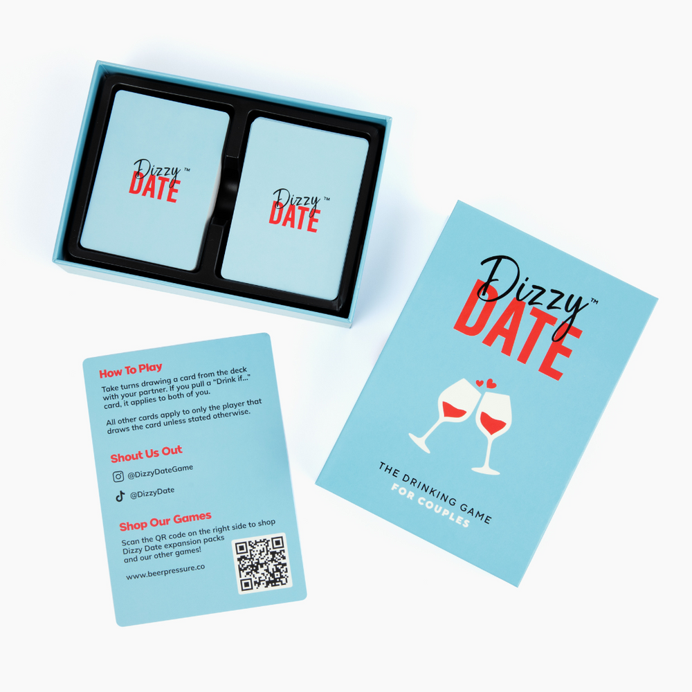 Dizzy Date - The Card Game for Couples, Date Nights, Game Nights, and ...
