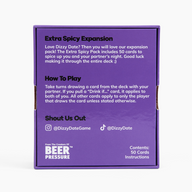 Dizzy Date - Extra Spicy Expansion Pack. The Card Game for Date Night. Perfect Couples Gift!